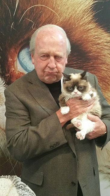 Catvidfest Interview: Jim Davis and Garfield the Cat